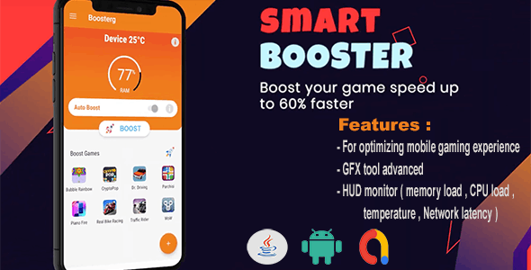 Boostg - Android game booster - Clean Codz