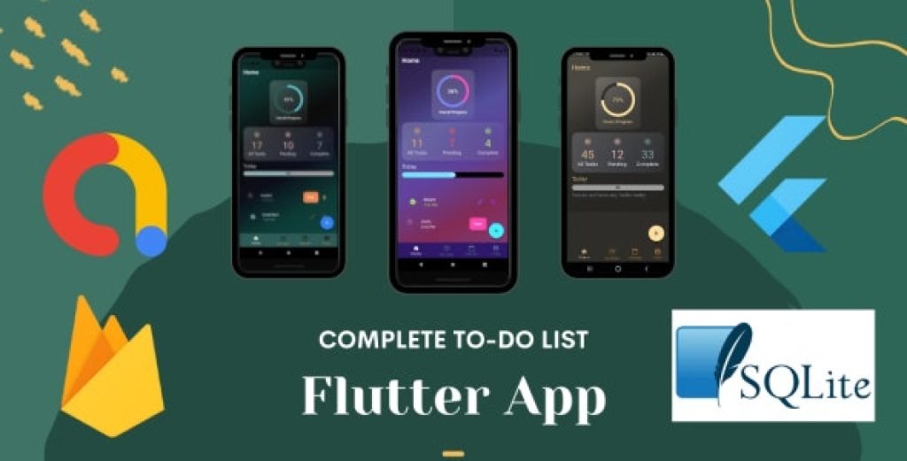 Complete Todo List Flutter App - Clean Codz