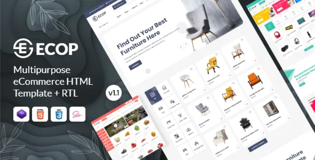 Ecop - eCommerce HTML Template - Clean Codz