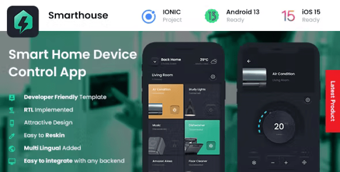 Smart Home App UI KIt| Iot App UI Kit | Home control App UI Kit| Home automation App UI ...