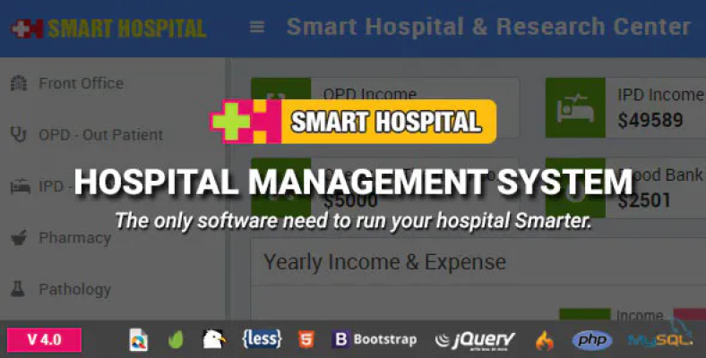 Smart Hospital : Hospital Management System - Clean Codz